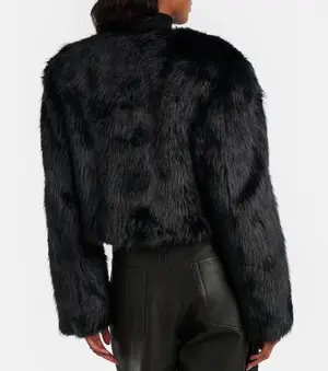 Staud Casimira Cropped Jacket - Black