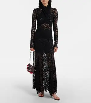Rabanne Floral Lace Top