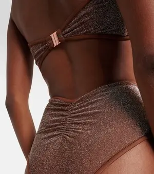 Johanna Ortiz Lame Bikini Bottoms