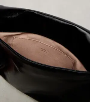 JIMMY CHOO Callie Flap Shoulder Bag In Leather