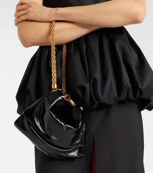 JIMMY CHOO Callie Flap Shoulder Bag In Leather