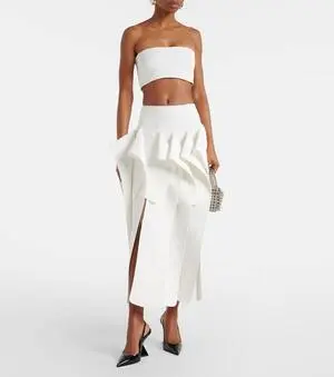 Maticevski Tile Bandeau Top