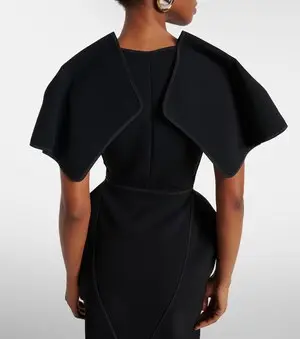 Maticevski Coco Peplum Midi Dress