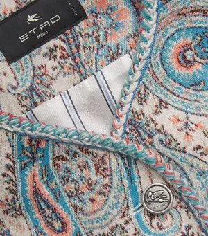 Etro Paisley Single-breasted Waistcoat