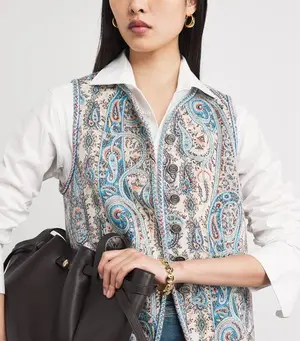 Etro Paisley Single-breasted Waistcoat