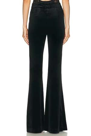Ronny Kobo Velvet Flared Trousers