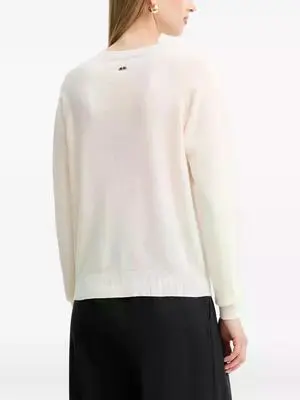 FRACOMINA Round Neck Long Sleeve Sweater