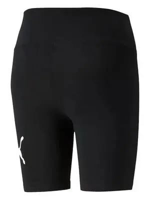 PUMA Logo Detail High-rise Shorts