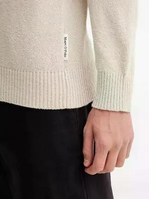 Marc O'polo Ribbed Textured Crew Neck Jumper
