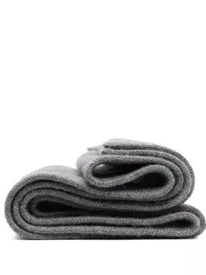 Malo Ribbed Cashmere Scarf