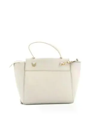 Celine Belt Bag Nano Shoulder Bag In Textured Leather - Green