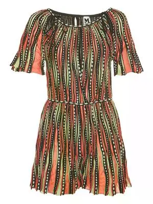 Missoni Knitted Mini Dress - Orange