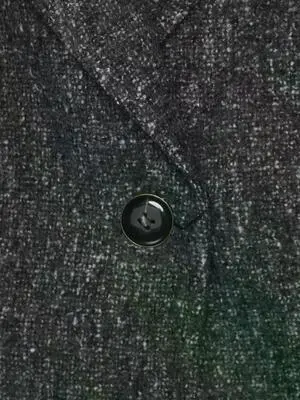 Marina Rinaldi Single-breasted Tweed Blazer