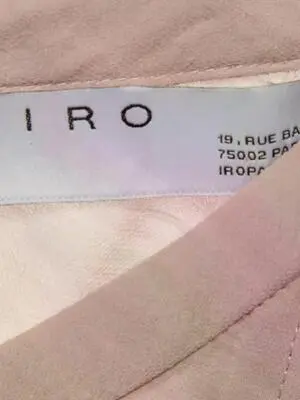 IRO PARIS Long Sleeve Playsuit