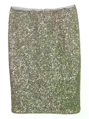 Zadig&Voltaire Sequinned Straight Skirt With Rear Slit