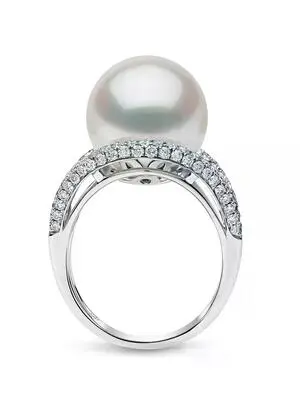 Yoko London Duchess South Sea Pearl And Diamond Pavé Ring