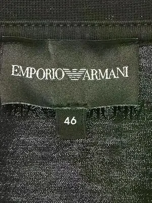 Emporio Armani Crew-neck Printed T-shirt - Black