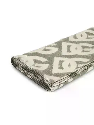 Dolce & Gabbana Logo-pattern Blanket