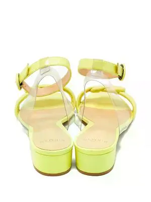 ALEXANDRE BIRMAN Vicky Ankle Strap Sandals With Knot Detail