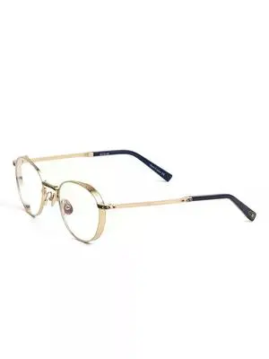 Matsuda Round Metal Eyeglasses - Gold