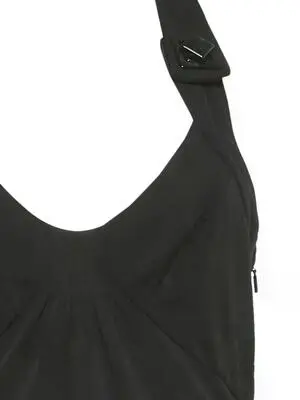 Versace Halter Neck Jersey Top