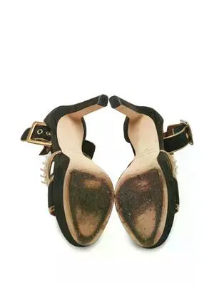 JIMMY CHOO Kathleen Ankle-strap Sandals - Black