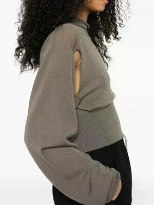 Rick Owens Con High-neck Top