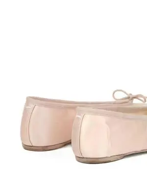 MAISON MARGIELA Tabi Satin Ballerinas - Neutrals