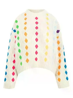Mira Mikati Harlequin Sweater