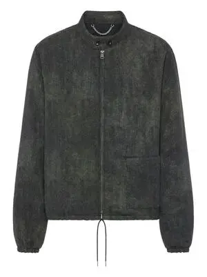 MAISON MARGIELA Zip Cotton Caban Jacket