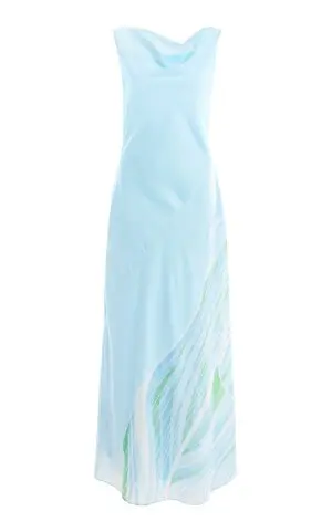 Significant Other Exclusive Juliana Floral Maxi Dress - Blue