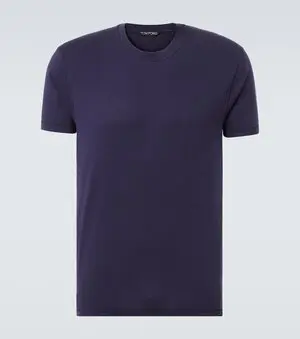 TOM FORD Jersey T-shirt - Blue