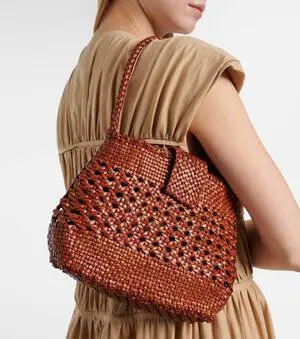 Rixo X Dragon Diffusion Amoria Leather Tote Bag