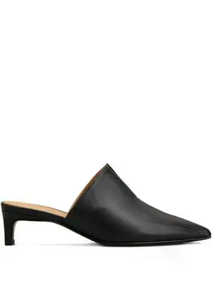 TOD'S Pointed-toe Heeled Mules - Black