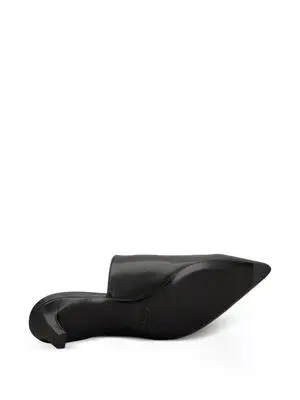 TOD'S Pointed-toe Heeled Mules - Black