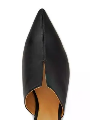TOD'S Pointed-toe Heeled Mules - Black