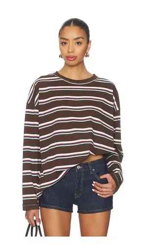 Lioness Horizon Long Sleeve Top - Chocolate