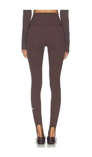 Splits59 River High Waist Airweight Stirrup Legging In . Also - Chocolate