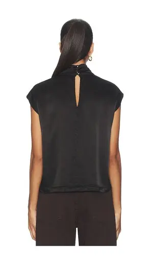 BOBI Mock Neck Muscle Tee