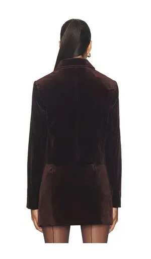 Astr The Label Vox Velvet Jacket