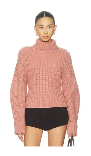 LOVERS AND FRIENDS Aimee Mock Neck Sweater
