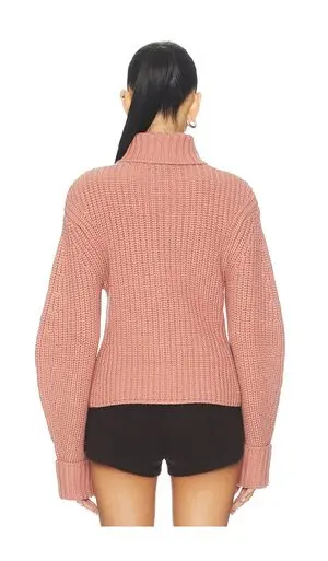 LOVERS AND FRIENDS Aimee Mock Neck Sweater
