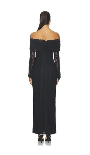 MORE TO COME Annabelle Off Shoulder Maxi