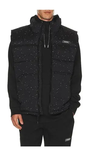 LEGENDS Alpine Puffer Vest - Black