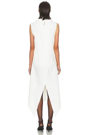 Khaite Loell Dress - Chalk