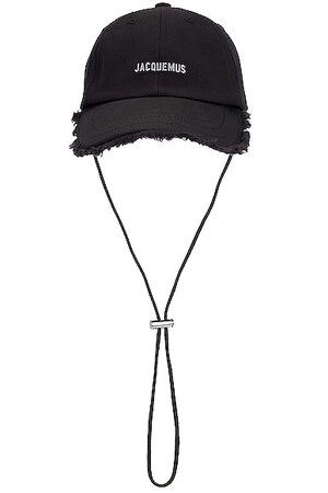 Jacquemus La Casquette Artichaut - Black