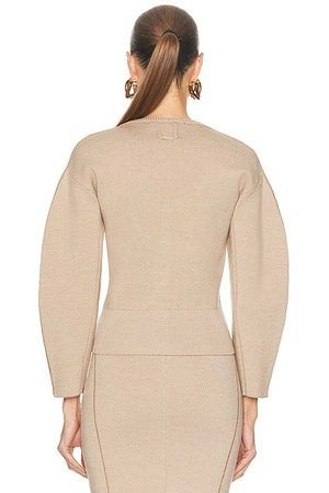 Jacquemus Le Gilet Doppio Cardigan - Multi-beige