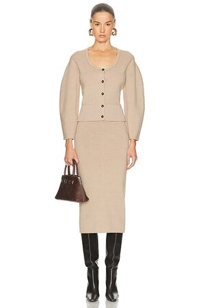 Jacquemus Le Gilet Doppio Cardigan - Multi-beige