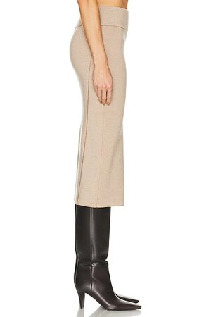 Jacquemus La Jupe Maille Doppio Knit Midi Skirt