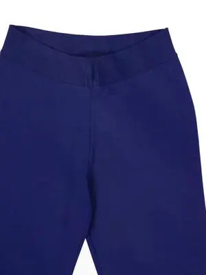 Stella McCartney Flared Knit Trousers - Blue
